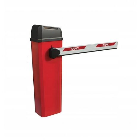 BARRIERA B614 230V ROSSO RAL 3020 - FAAC 104614 - Elettrospecialisti